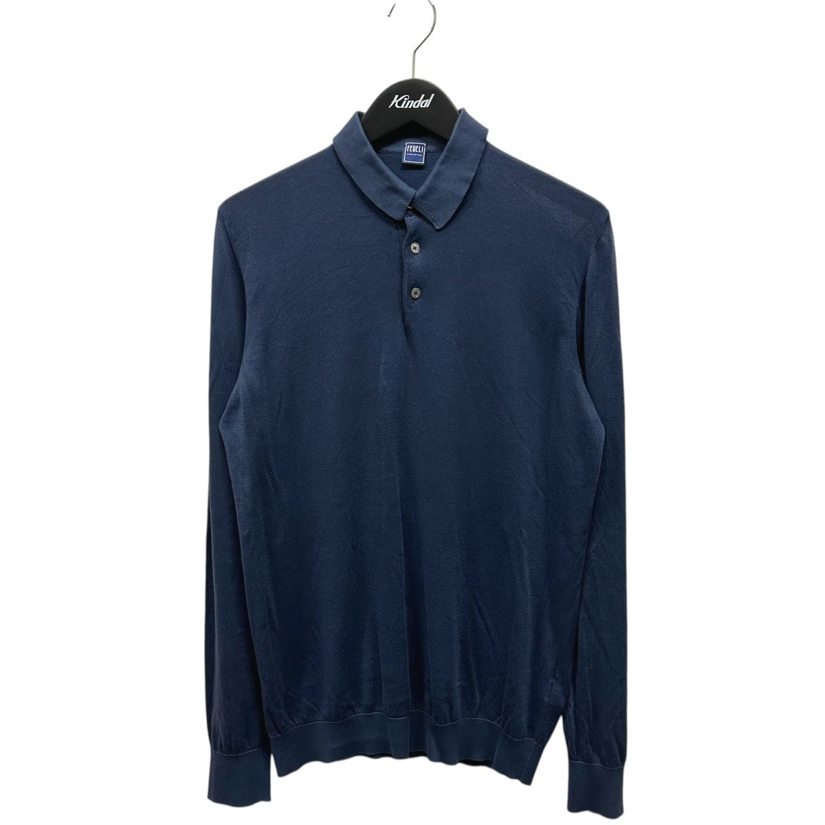FEDELI(フェデリ) ポロシャツ ネイビー サイズ 48｜【公式】カインドオルオンライン ブランド古着・中古通販【kindal】