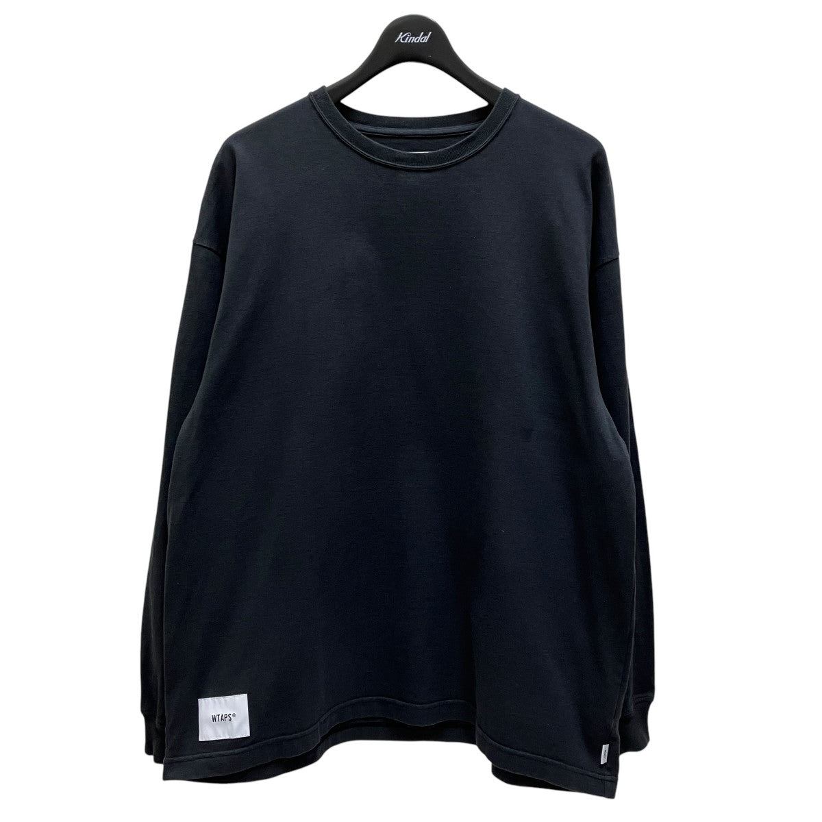 WTAPS(ダブルタップス) 23FWロングスリーブTシャツ ブラック サイズ 3｜【公式】カインドオルオンライン ブランド古着・中古通販【kindal】