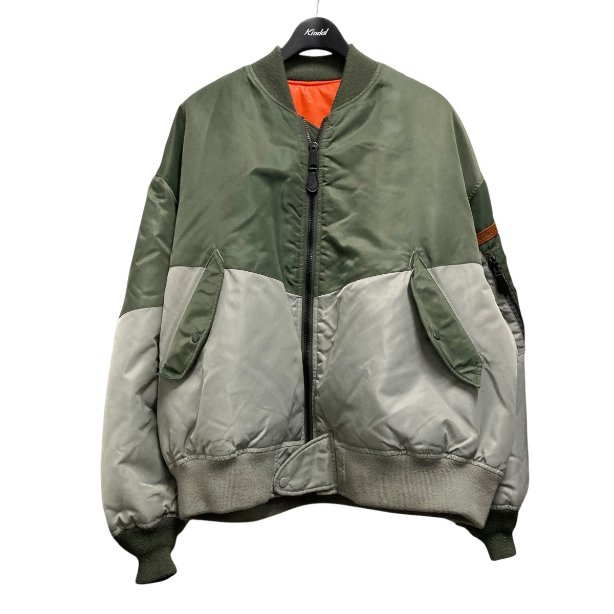 AVIREX×FACETASM MA-1ジャケット783 3952030 783 3952030 オリーブ×オレンジ｜【公式】カインドオルオンライン ブランド古着・中古通販【kindal】