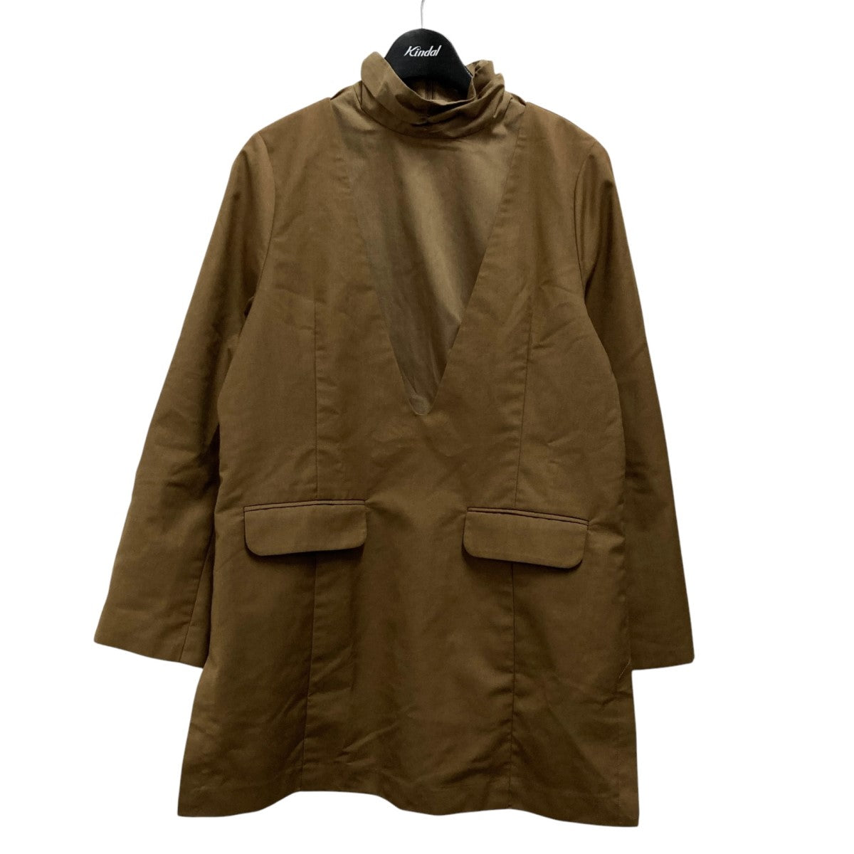 AMERI(アメリ) TUNIC TAILORED TOPフェイクレイヤードトップス01210440210 01210440210 ブラウン サイズ S｜【公式】カインドオルオンライン ...