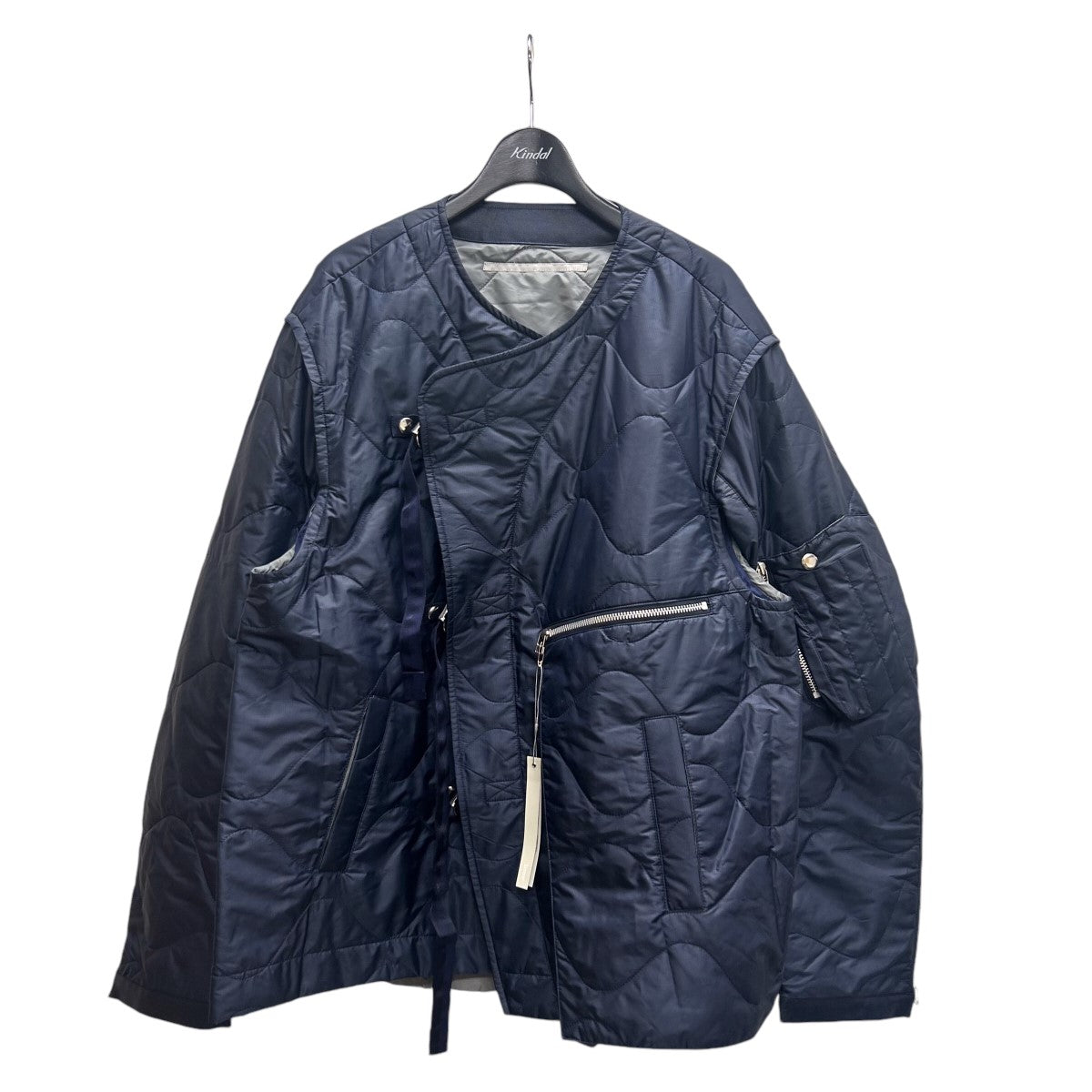 Tamme(タム) 23AW QUILTING JERKIN BLOUSON キルティングジャケット 23A0122 ネイビー｜【公式】カインドオルオンライン ブランド古着・中古通販【kindal】