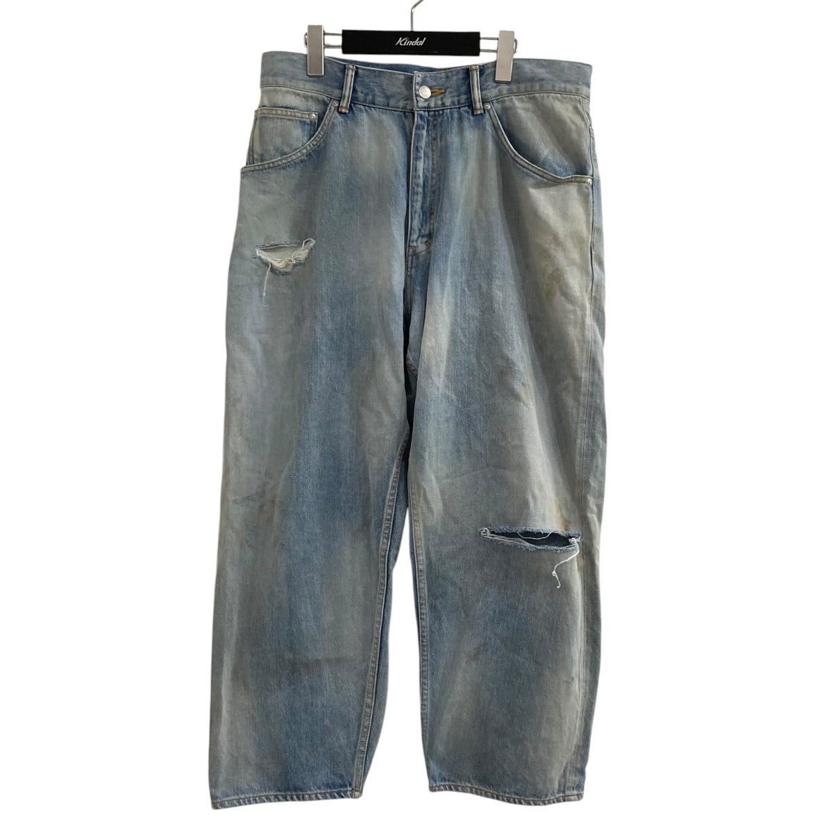 ANCELLM(アンセルム) ダメージ加工デニムパンツANC-PT03-B ANC-PT03-B インディゴ サイズ 3｜【公式】カインドオルオンライン ブランド古着・中古通販【kindal】