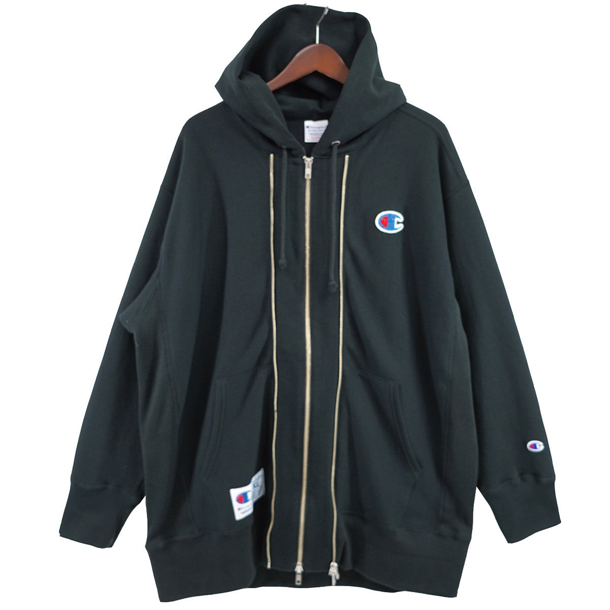 UNDERCOVER×Champion REVERSE WEAVE 25SS コラボ リバースウィーブ(R) ジップフーデッドスウェットシャツ パーカー 定価39600円 C8-B107 ...