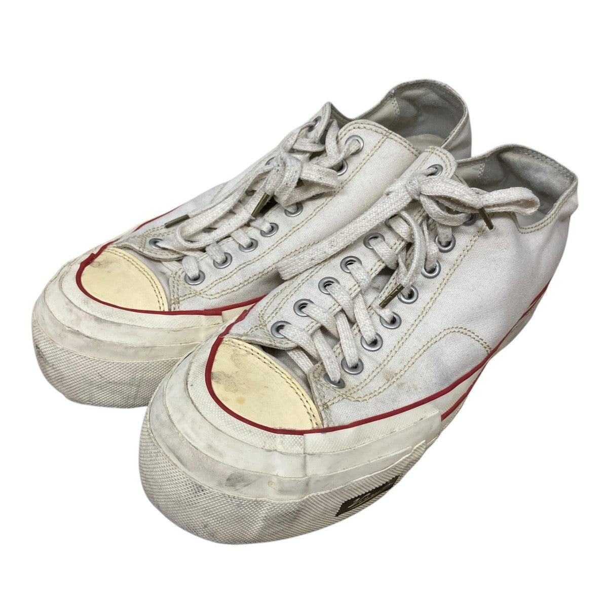 VISVIM(ビズビム) SKAGWAY LO G．PATTEN厚底ローカットスニーカー アイボリー サイズ US11｜【公式】カインドオルオンライン ブランド古着・中古通販【kindal】