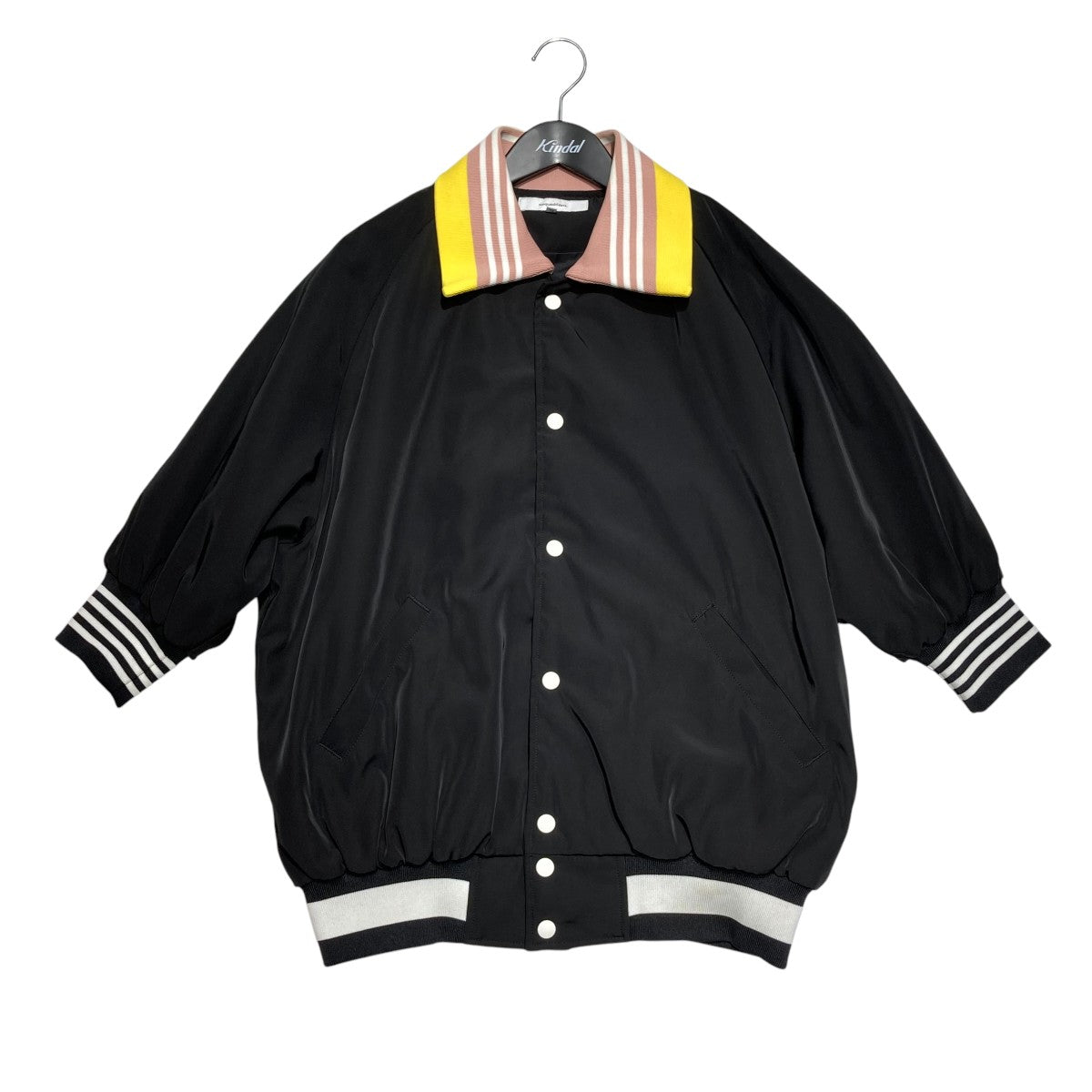SASQUATCHfabrix．(サスクワァッチファブリックス．) SATIN H／S STADIUM JACKETジャケット22SS-JKL-009 22SS-JKL-009 ブラック ...