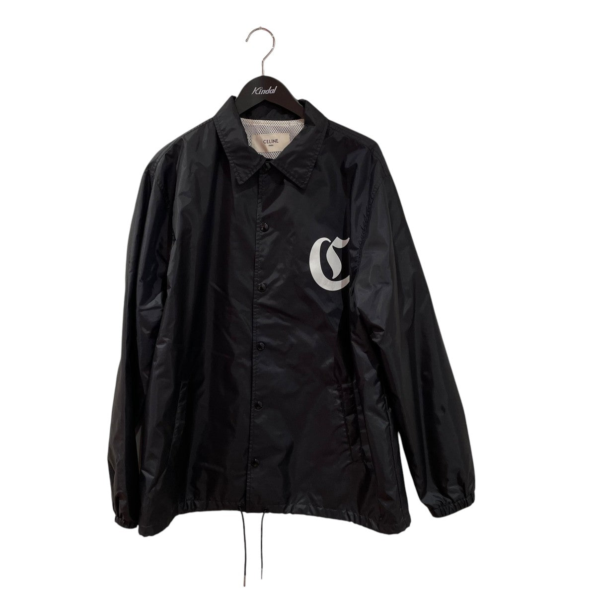 CELINE(セリーヌ) 22AWコーチジャケット2W544495M 2W544495M ブラック サイズ 48｜【公式】カインドオルオンライン ブランド古着・中古通販【kindal】