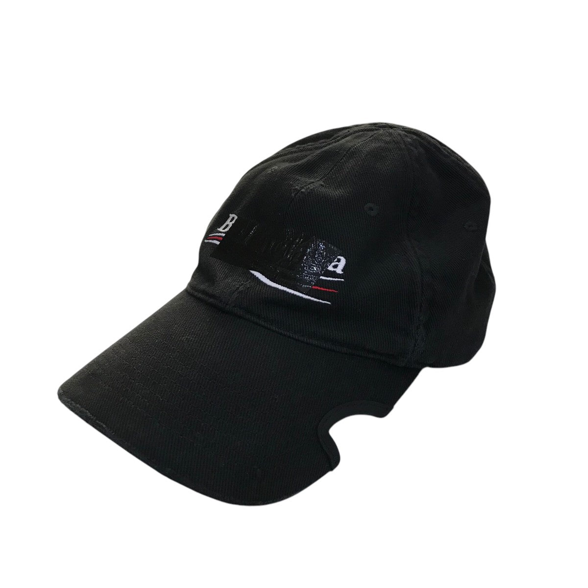 BALENCIAGA(バレンシアガ) 「Gaffer Cap」テープロゴキャップ719364 719364 ブラック サイズ M｜【公式 ...