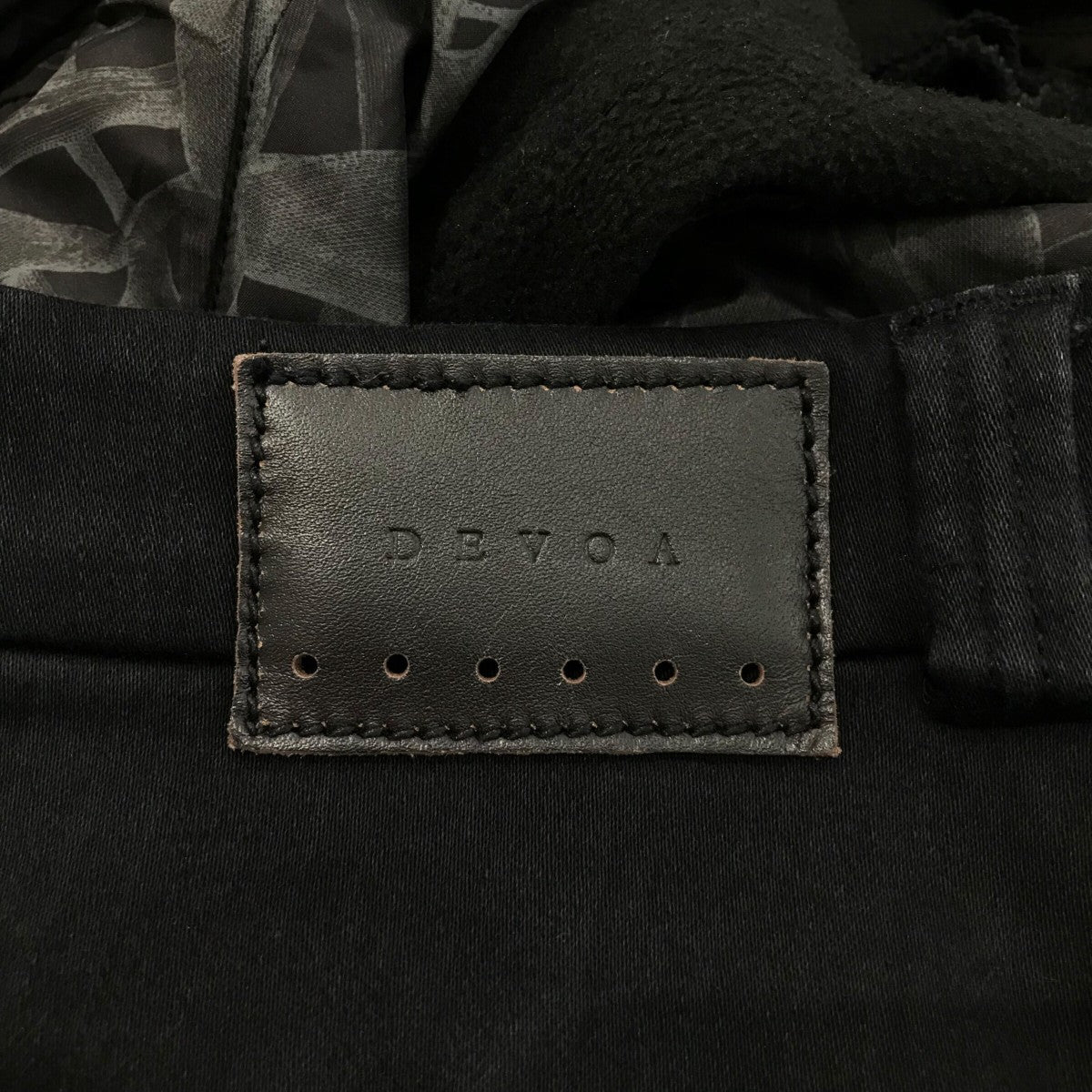 DEVOA(デヴォア) カーブデニムパンツPTA RBS PTA RBS ブラック サイズ 2｜【公式】カインドオルオンライン ブランド古着・中古通販【kindal】