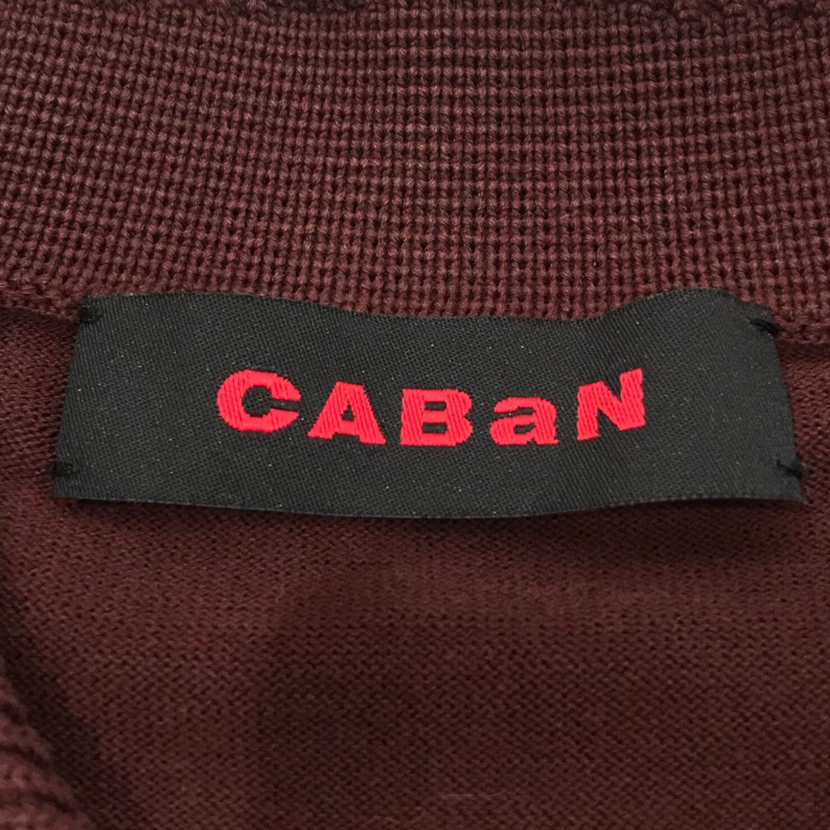 CABaN(キャバン) ポロシャツ59 02 31 02002 59 02 31 02002 バー