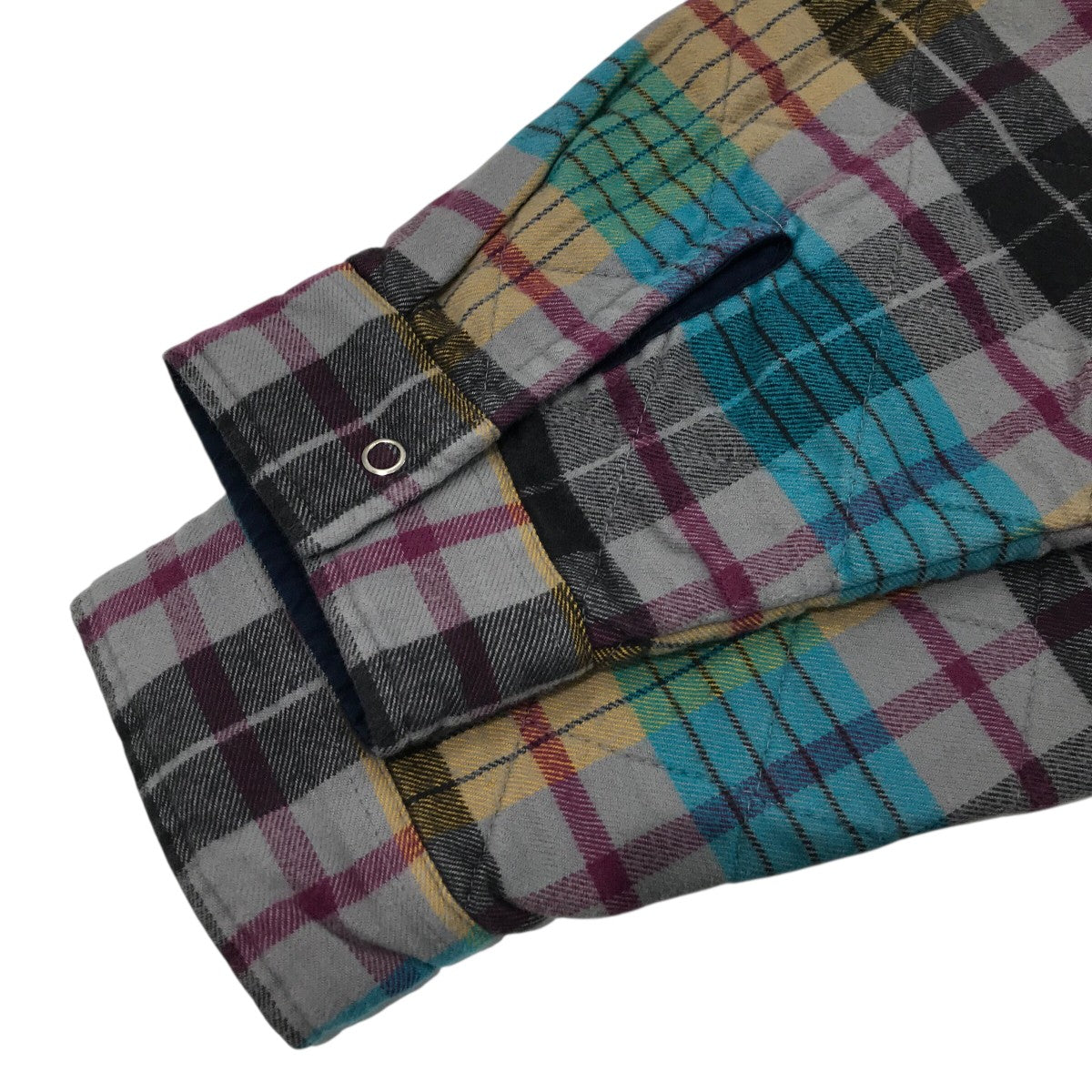 Supreme(シュプリーム) 24AW「Quilted Flannel Zip Up Shirt