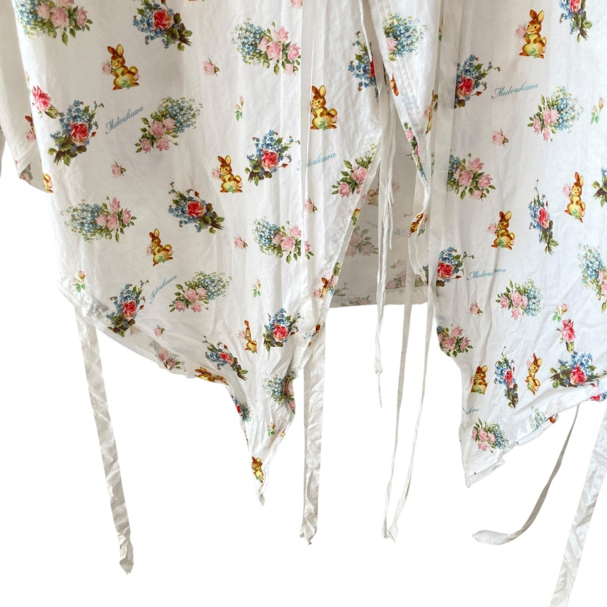 Midorikawa(ミドリカワ) BACK OPEN SHIRT総柄シャツmid21ss-for lloomm