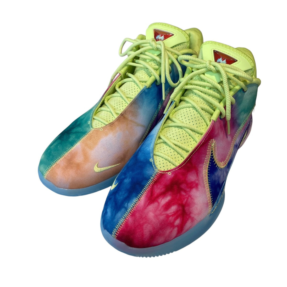 NIKE(ナイキ) x Monopoly LeBron 22スニーカーHV8080-300 HV8080-300 グリーンxイエロー サイズ ...