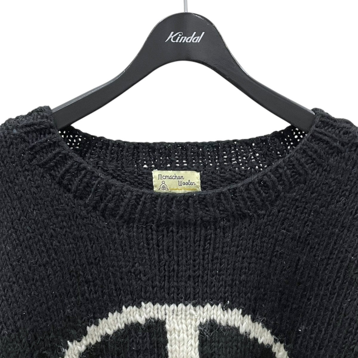 Mcmachan Woolen(マクマーンウーレン) ピースマーク ニットセーター