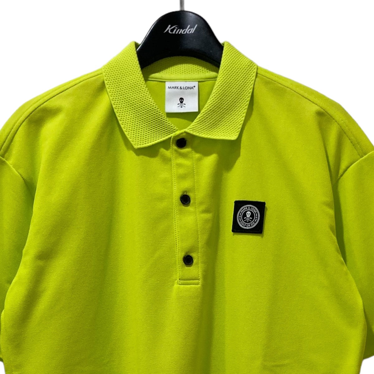 MARK＆LONA(マークアンドロナ) Das PoloポロシャツMLM-3A-AP04 MLM-3A-AP04 黄緑 サイズ 46｜【公式 ...