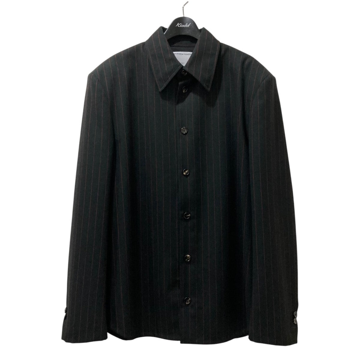 BOTTEGA VENETA(ボッテガヴェネタ) ピンストライプウールシャツ BOTTEGA VENETA(ボッテガヴェネタ) ピンストライプウールシャツ