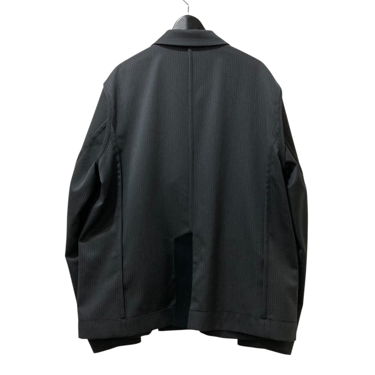 sacai(サカイ) 2025SS Doeskin Jacket ストライプ ダブルジャケット 25-0362M 25-0362M グレー ...