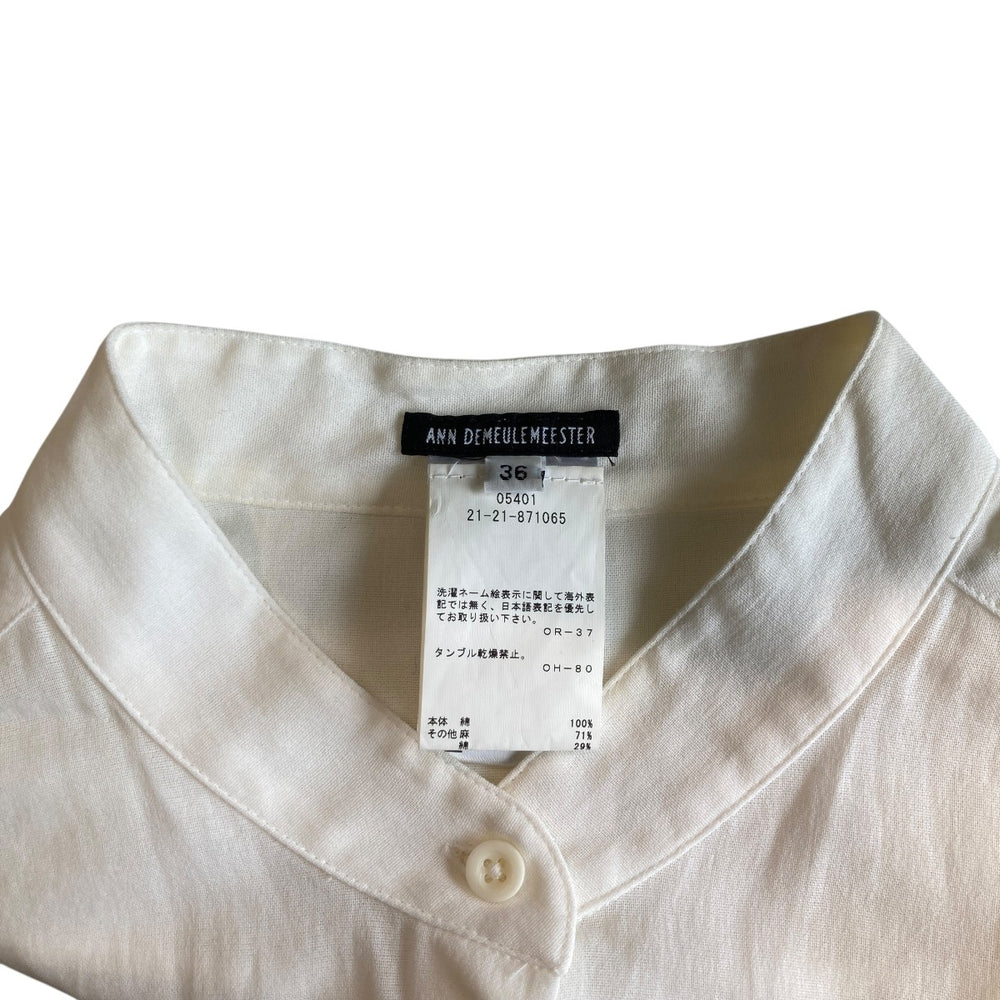 ANN DEMEULEMEESTER(アンドゥムルメステール) 長袖シャツ054012 21-21-871065 054012 21-21 ...