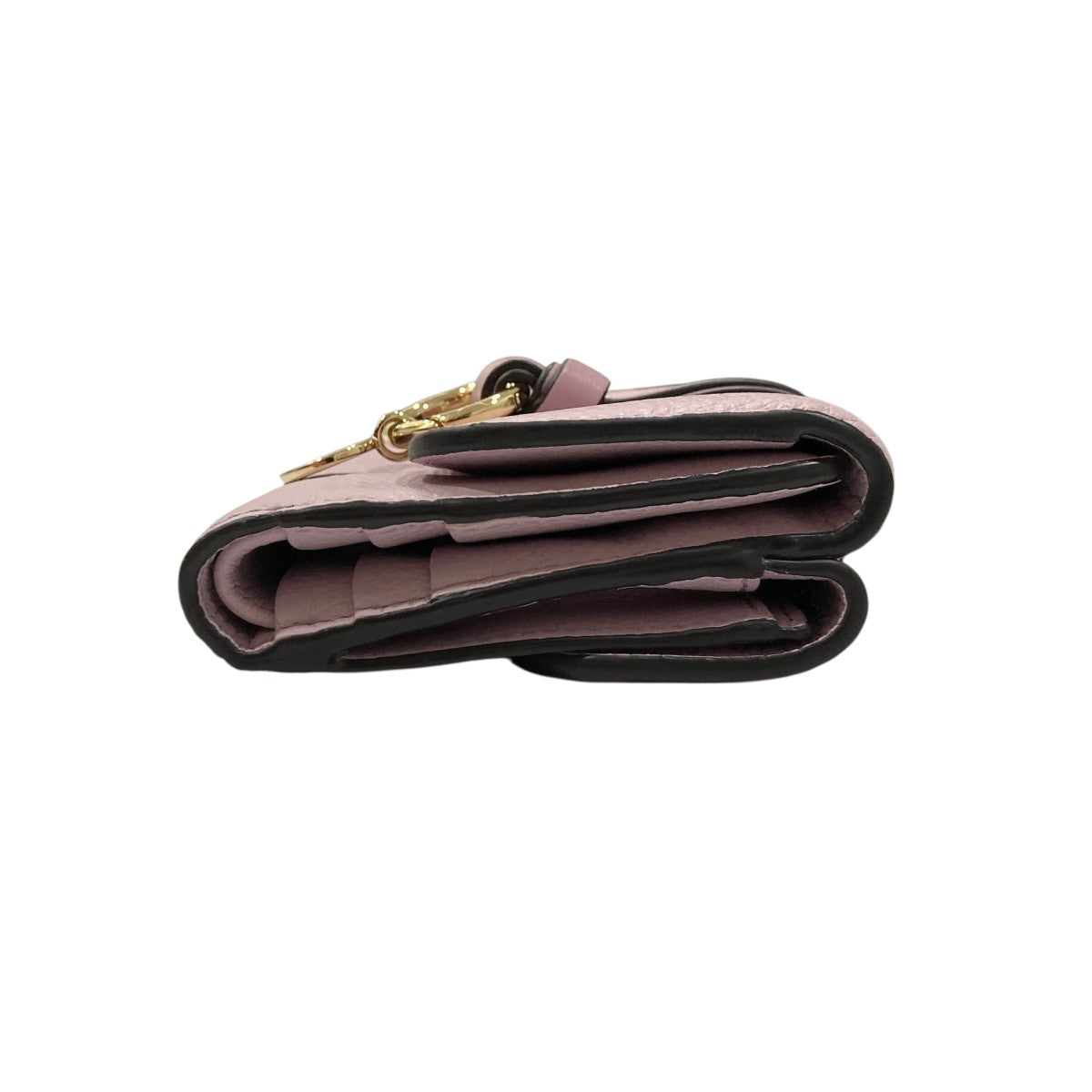 Chloe(クロエ) Alphabet3つ折り財布02-25-60-65 02-25-60-65 ピンク