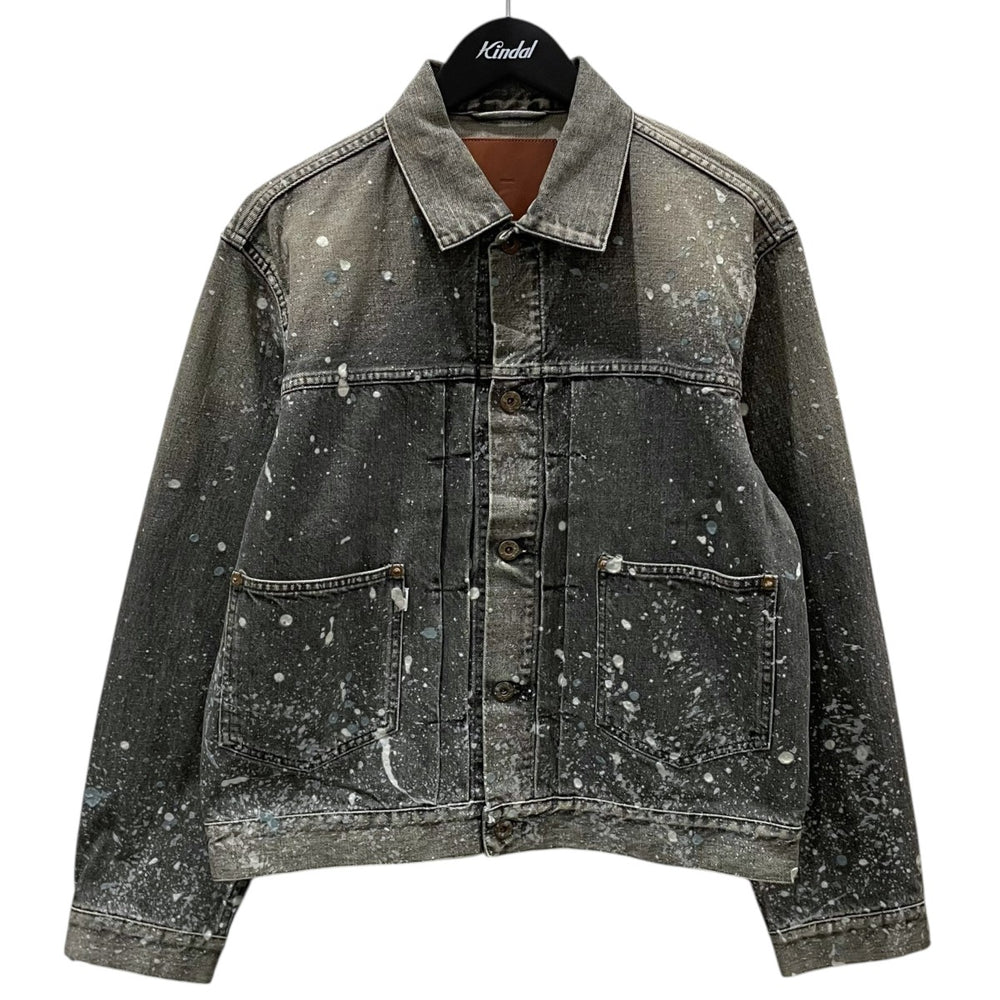 SUGARHILL(シュガーヒル) 24AW 加工デニムジャケット MOLDED DENIM JACKET モールデッドデニムジャケット ...