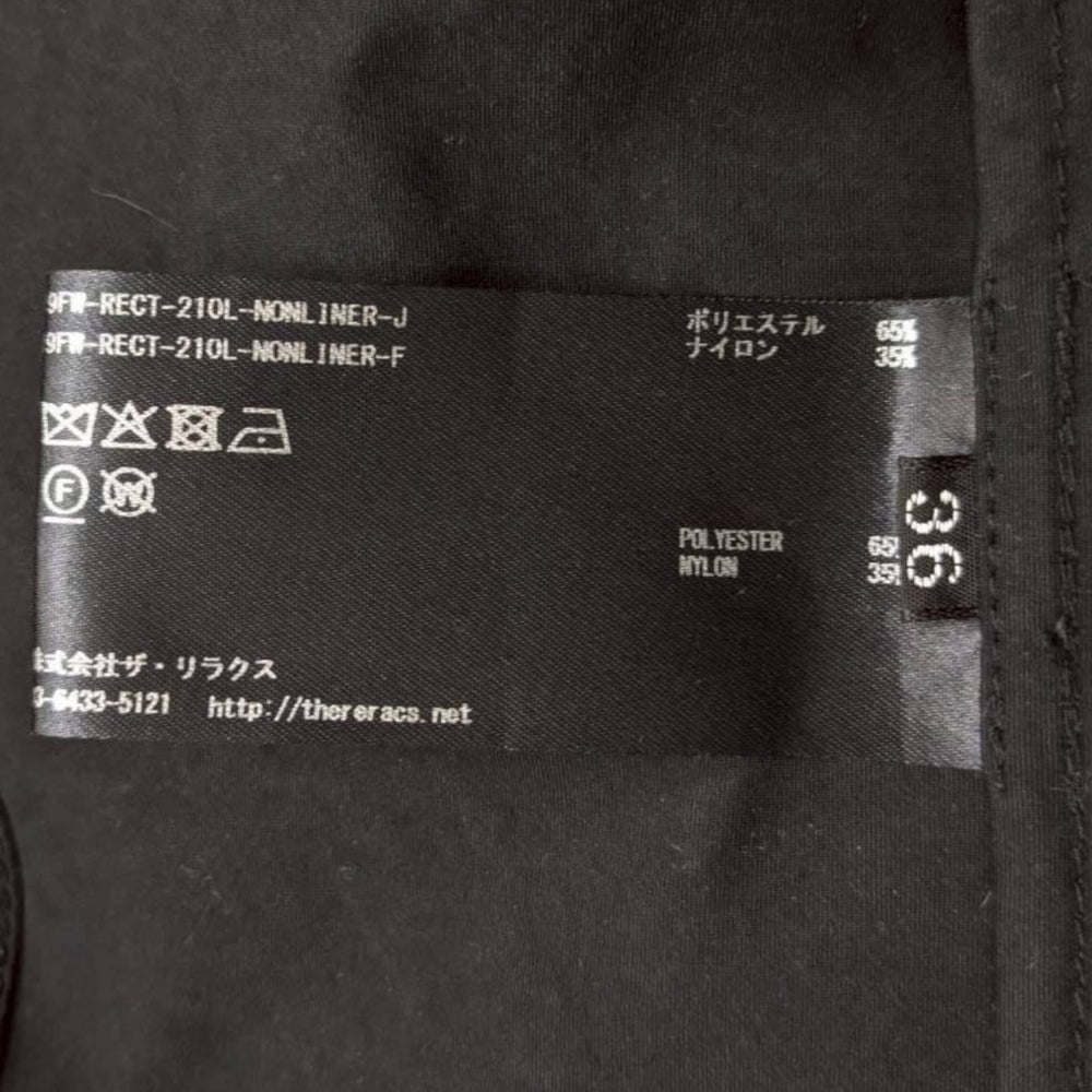 THE RERACS(ザリラクス) モッズコート19FW-RECT-210L-NONLINER-J 19FW-RECT-210L-NONLINER-J ブラック サイズ 36｜【公式】カインド ...