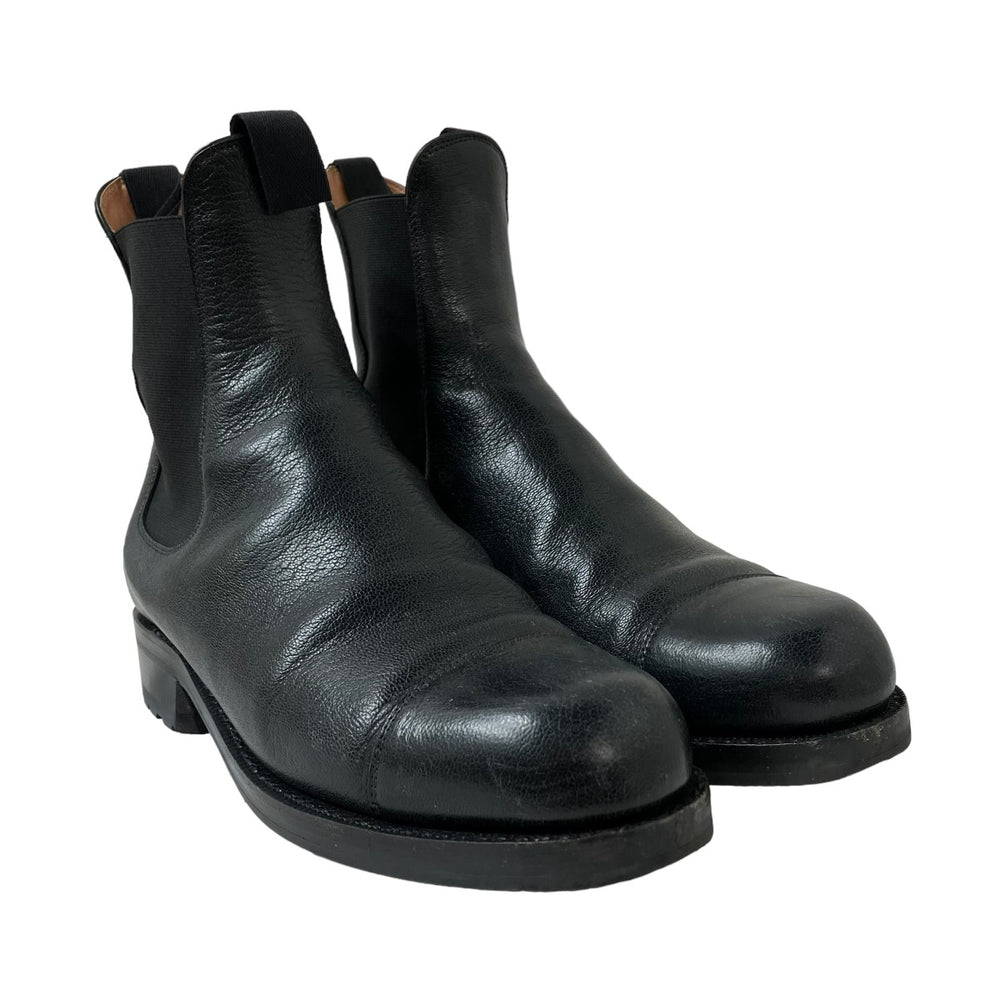 F．LLI Giacometti(フラテッリジャコメッティ) CAP-TOE SIDE GORE BOOTSサイドゴアブーツFG208 FG208 ブラック サイズ 41｜【公式】カインドオル ...