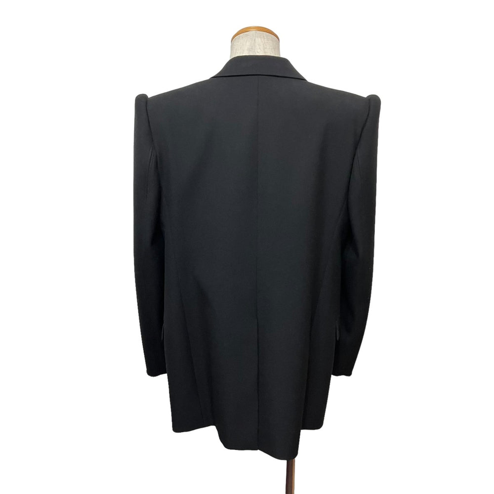 BALENCIAGA(バレンシアガ) Suspended Shoulder Jacketテーラードジャケット ブラック サイズ 48｜【公式 ...
