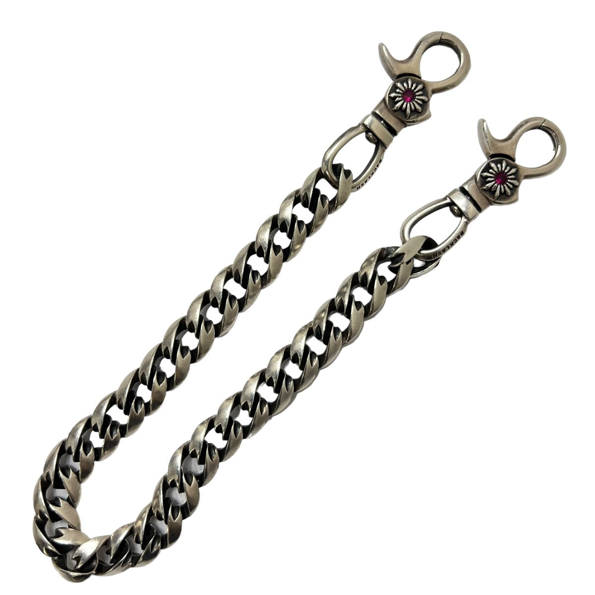 ISAMU KATAYAMA BACKLASH(イサムカタヤマバックラッシュ) SILVER925+RUBY CLASSIC WALLET ...