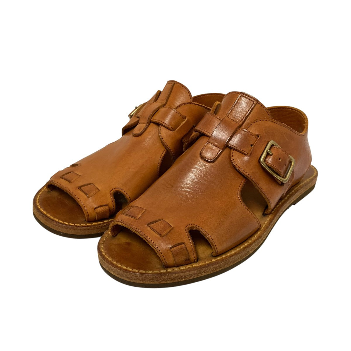 sus-sous(シュス) belted sandalsサンダル ブラウン サイズ 9｜【公式】カインドオルオンライン ブランド古着・中古通販 ...
