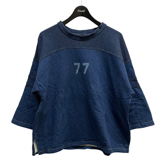45R(フォーティファイブアール) 77裏毛のクルーネックスウェット ネイビー サイズ 3｜【公式】カインドオルオンライン ブランド古着・中古通販【kindal】