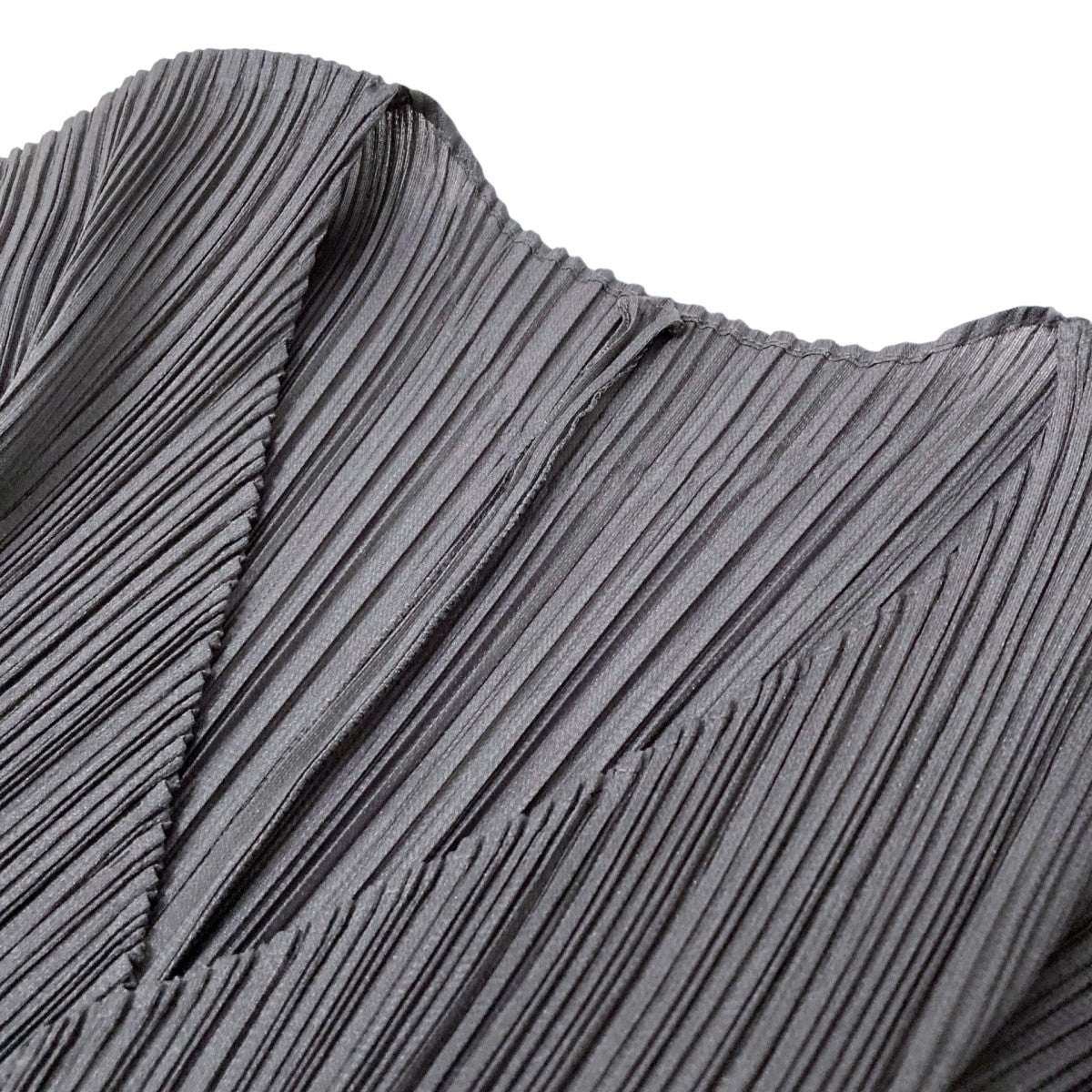 PLEATS PLEASE(プリーツプリーズ) プリーツカーディガンPP05 JO001 PP05 JO001 グレー サイズ 3｜【公式 ...