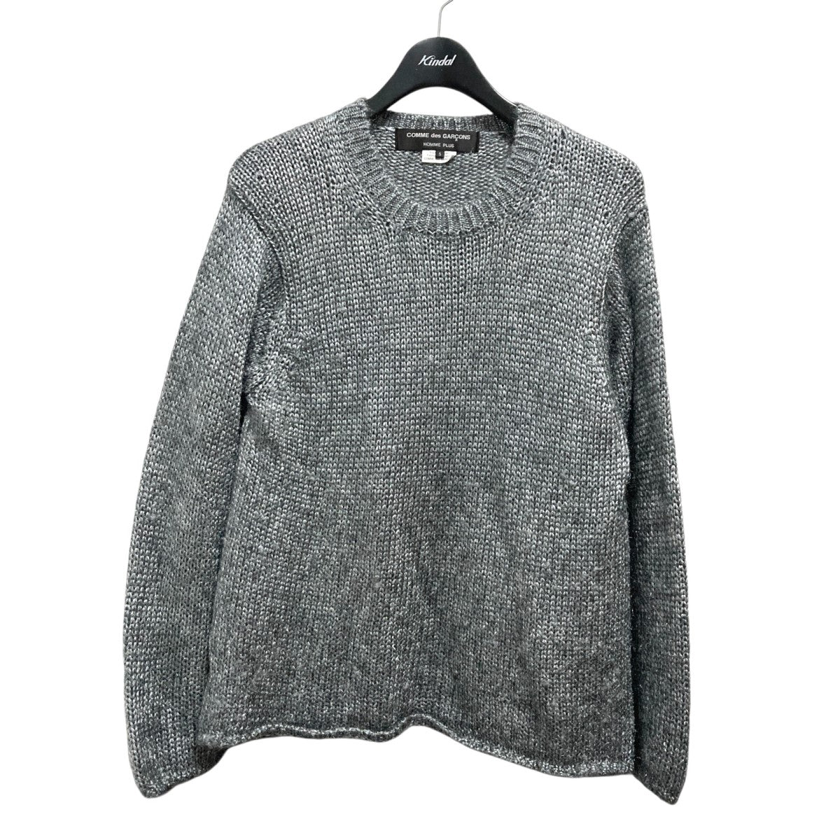 COMME des GARCONS HOMME PLUS(コムデギャルソンオムプリュス) ラメニットPG N001 PG N001 ライトグレー サイズ S｜【公式】カインドオルオンライン ...