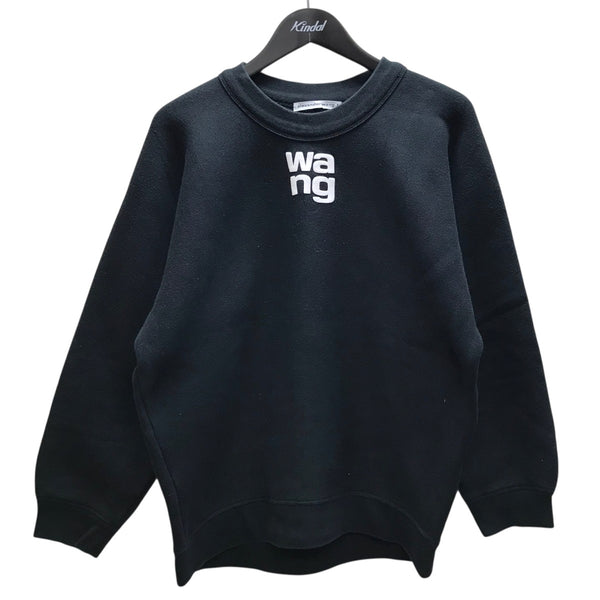 ALEXANDER WANG(アレキサンダーワン) ロゴスウェット ブラック サイズ
