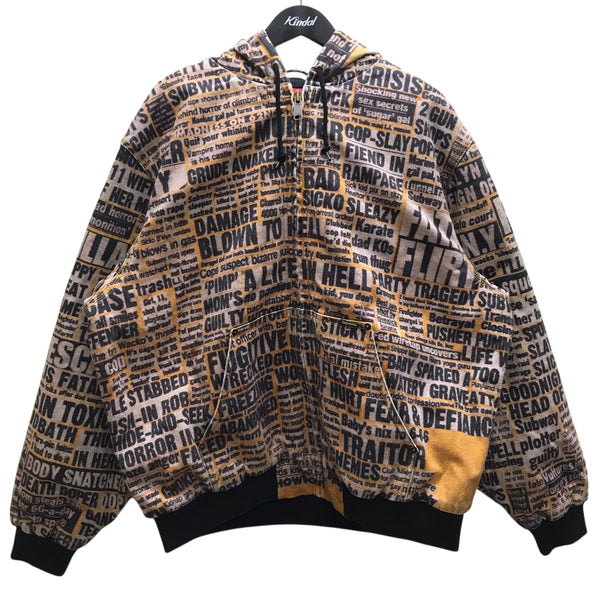 Supreme(シュプリーム) 25FW Dash Snow Hooded Work Jacketワークジャケット ブラウン サイズ L ...