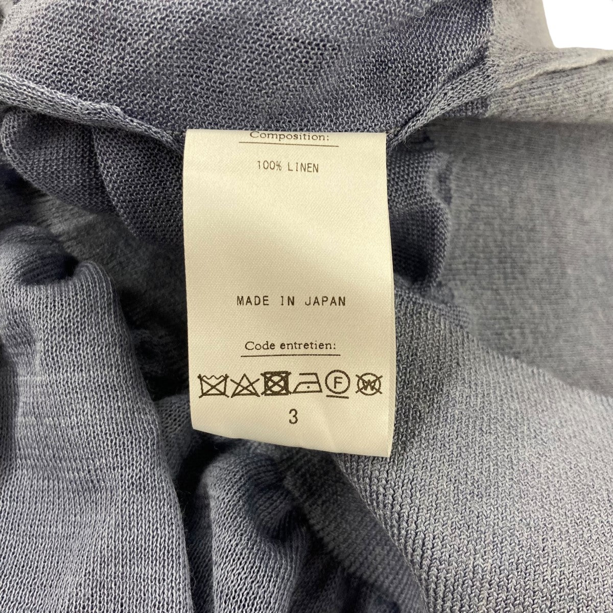 HERILL(ヘリル) 23SSRummy Highgaugecrewneckクルーネックニット HERILL(ヘリル) 23SSRummy Highgaugecrewneckクルーネックニット