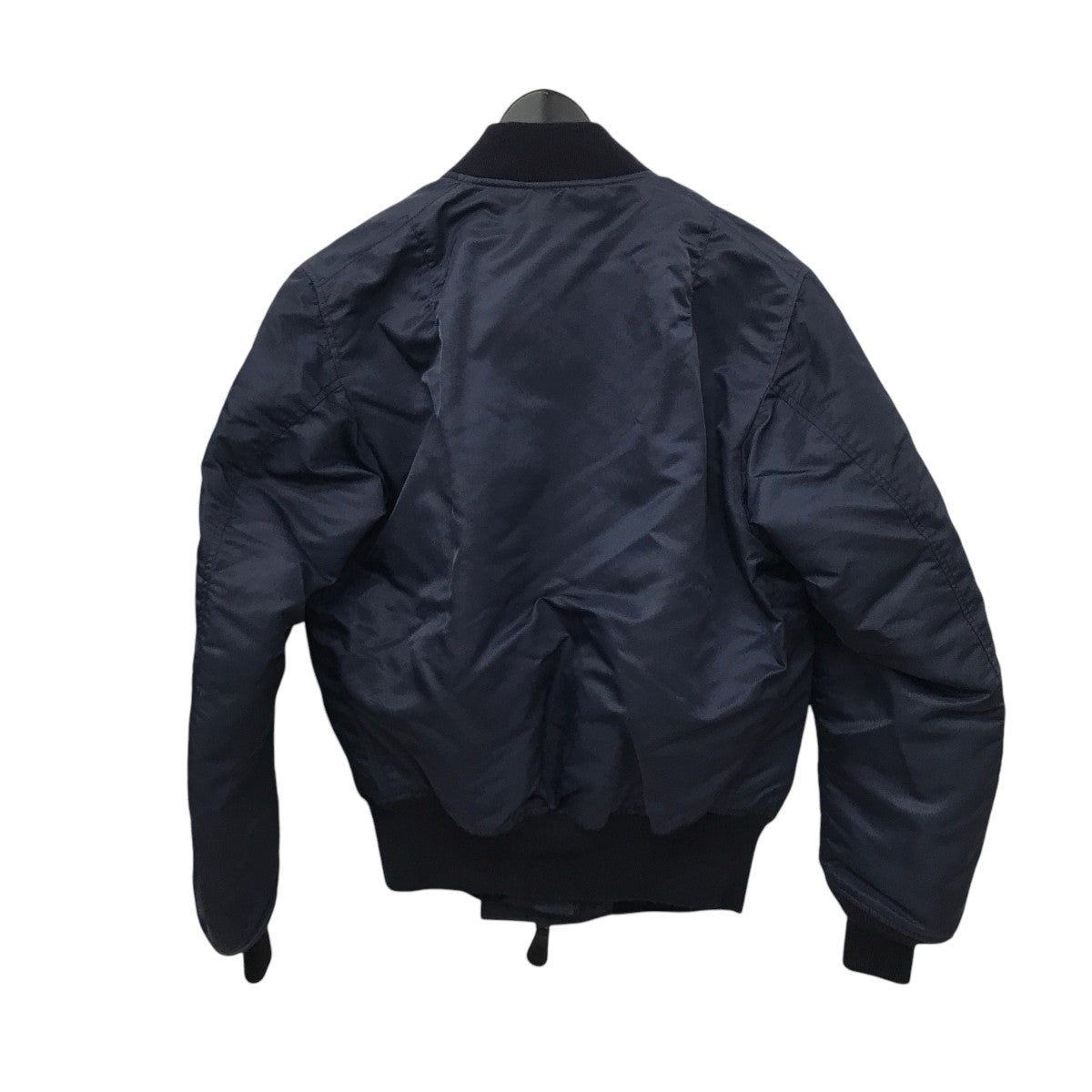 WILD THINGS×UNITED CARR MA-1ジャケット ネイビー サイズ M WILD THINGS×UNITED CARR MA-1ジャケット ネイビー サイズ M