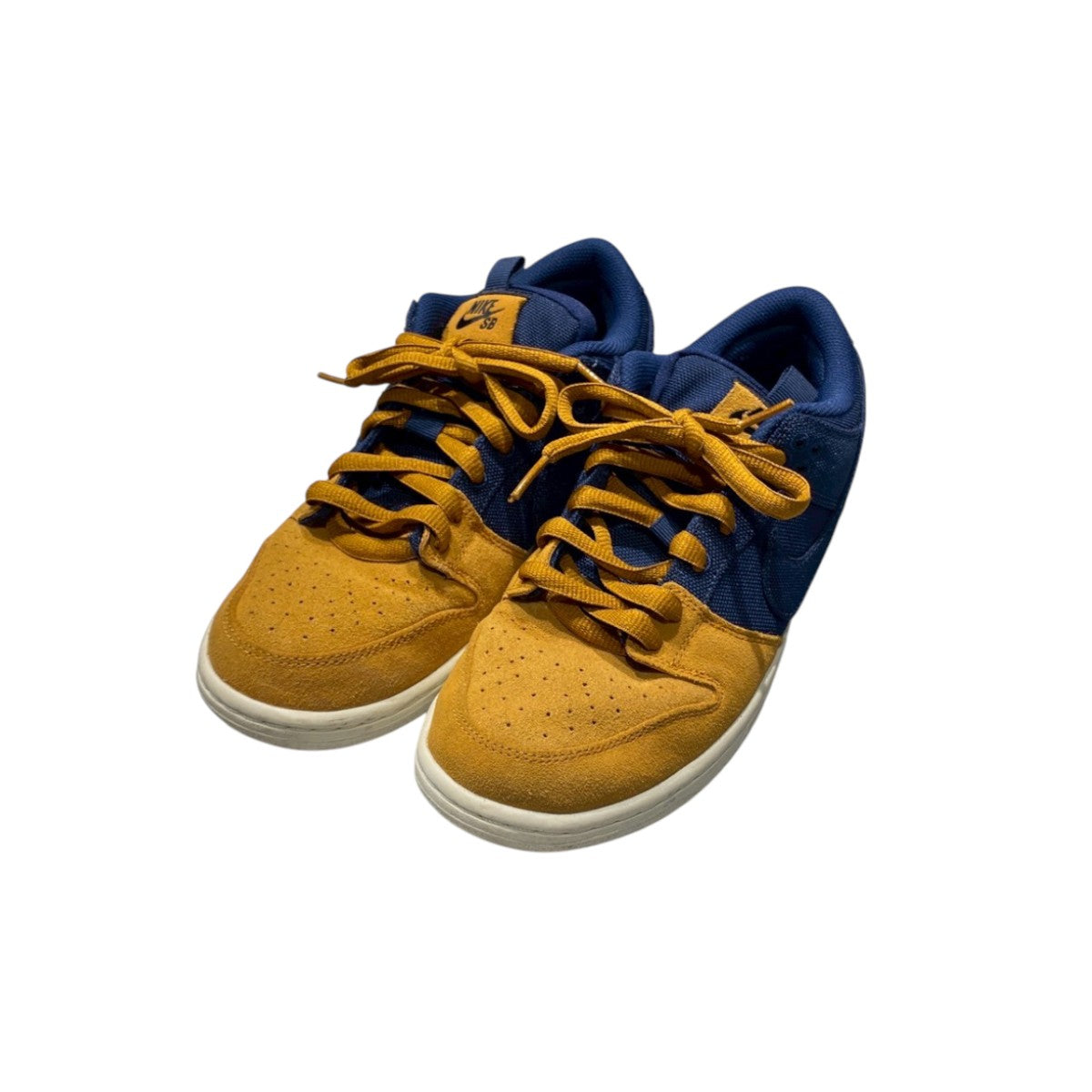 NIKE SB(ナイキSB) DUNK LOW PRO PRMスニーカーDX6775-400 DX6775-400 ネイビー×ライトブラウン ...