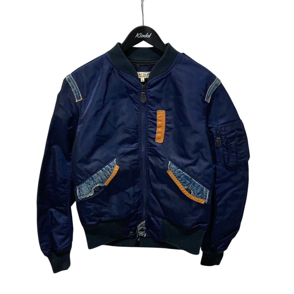 AVIREX(アビレックス) TYPE BLUE FLIGHT JACKET L-2 REMAKEフライトジャケット6132106 ...