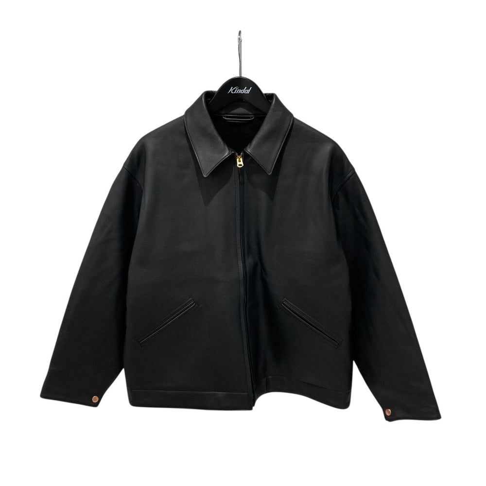 COMOLI(コモリ) 25AWカーフスキンジップショートジャケットC03-01021 C03-01021 ブラック サイズ 1｜【公式 ...