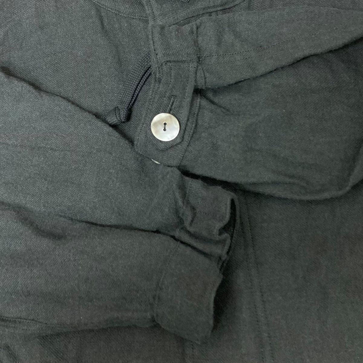 TODAY edition(トゥデイエディション) ウールリネンモッズコート