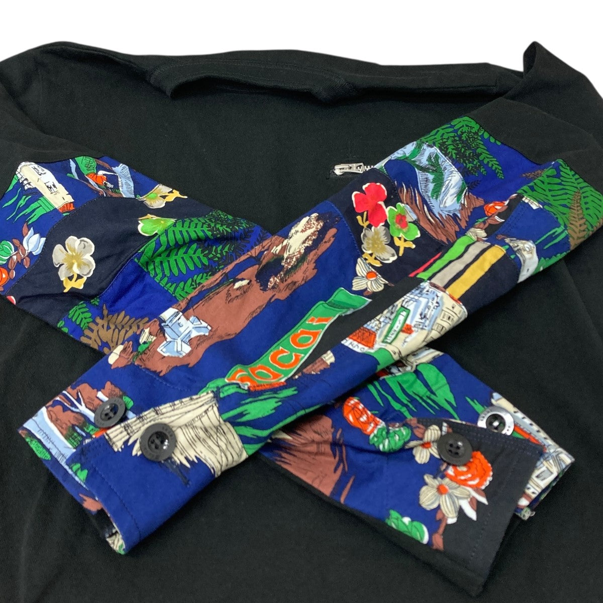 sacai(サカイ) ARCHIVE PRINT MIX LONG SLEEVE T SHIRT 長袖Tシャツ 21