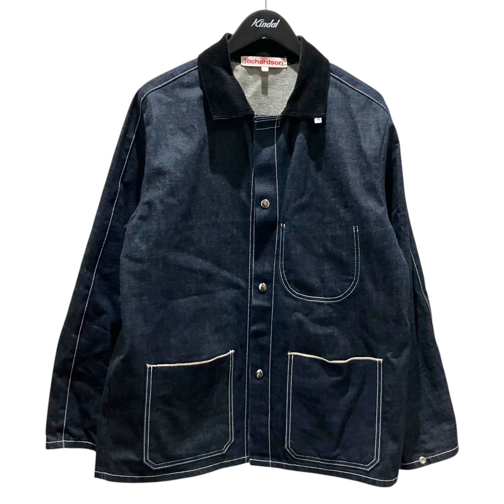 Richardson(リチャードソン) デニムカバーオールRIL-61110-B RIL-61110-B インディゴ サイズ L｜【公式 ...