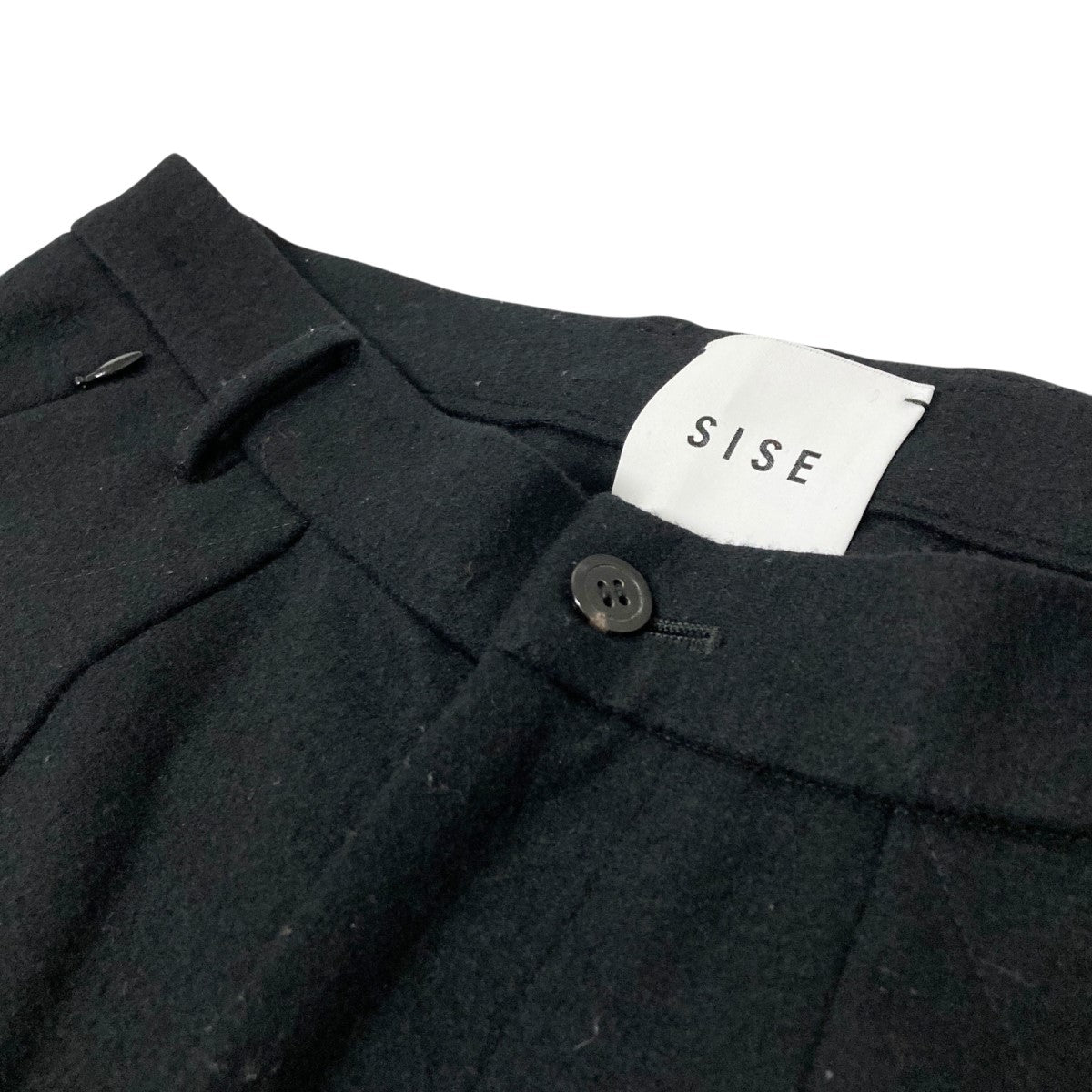 Sise(シセ) ウールパンツ17AW PT 05 17AW PT 05 ブラック サイズ 1｜【公式】カインドオルオンライン ブランド古着 ...