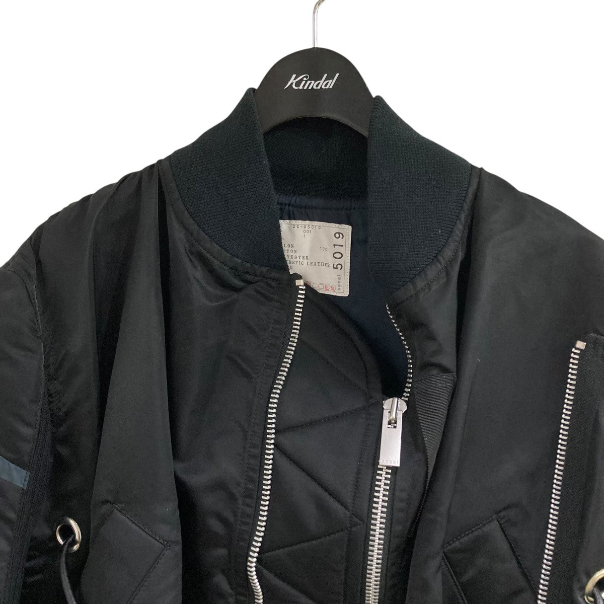 sacai(サカイ) ドローコードブルゾン 20-05019 ブラック サイズ sacai(サカイ) ドローコードブルゾン 20-05019 ブラック サイズ