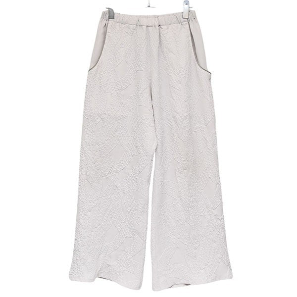 KOZABURO(コーザブロウ) 2024SS KOZY PANTS EMBOSSING TWILL 総柄ワイドパンツ 3014-P-016 ...