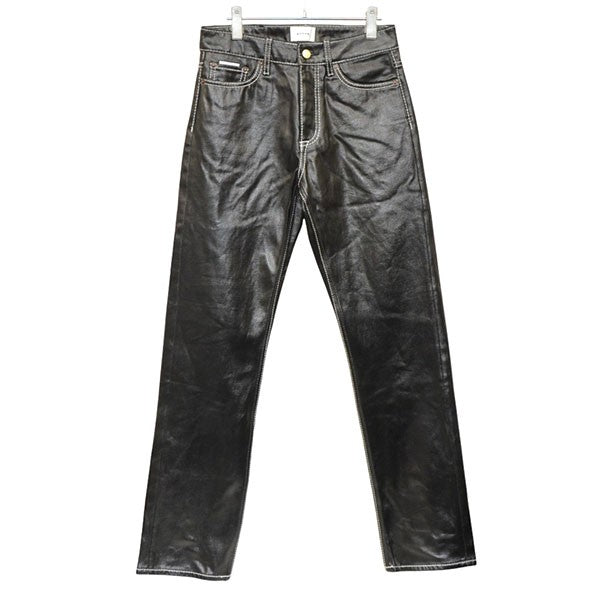 Eytys(エイティーズ) ORION TAR PANTS コーティングデニムパンツ ブラックジーンズパンツ A307006 A307006 ...