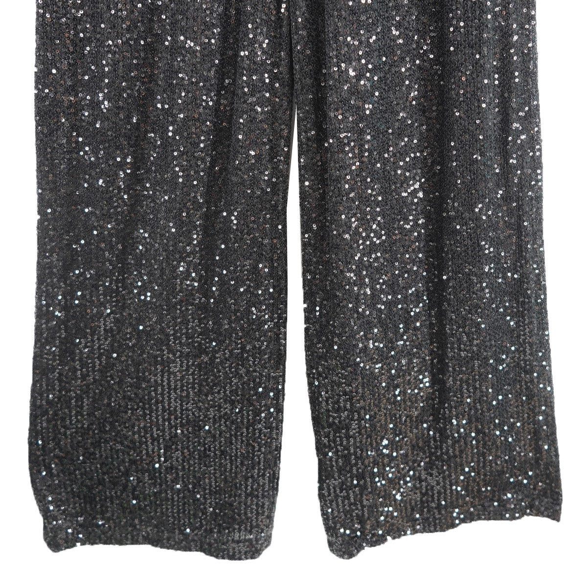 JOHN LAWRENCE SULLIVAN(ジョンローレンスサリバン) 25SS SPANGLE WIDE PANTSスパンコール シーク ...