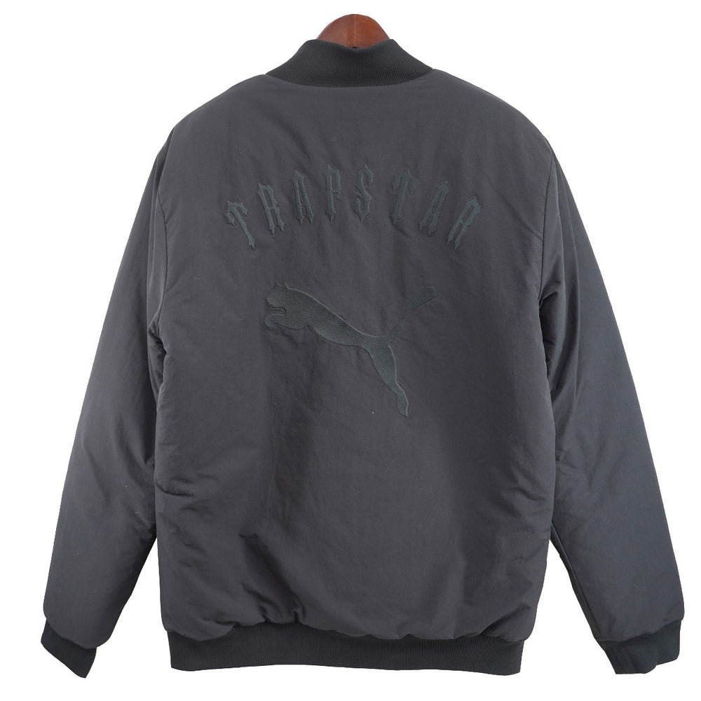PUMA×TRAPSTAR X TRAPSTAR VARSITY JKT コラボ ヴァーシティ ボンバー ジャケット 定価26400円 ...