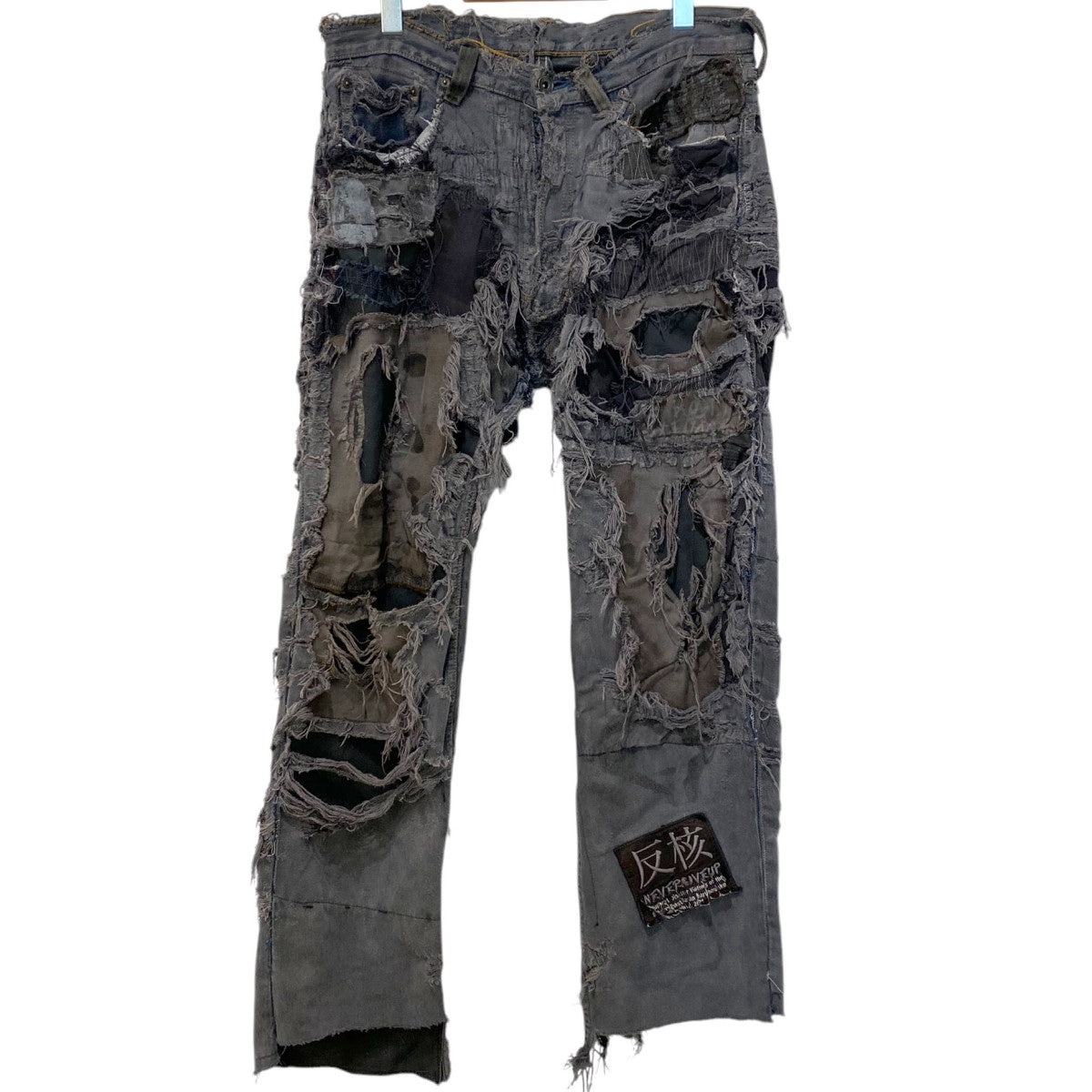 Two Moons Label(トゥームーンズレーベル) 19AWSULFIDE DYEING REAL USED CRUST PANTS硫化 ...