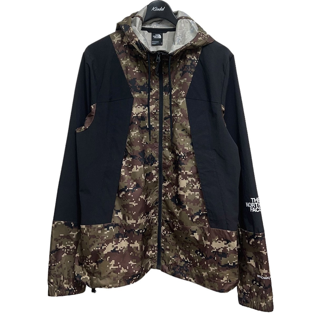 THE NORTH FACE(ザノースフェイス) PERIL WIND JACKET NF0A4AGF DeepTaupe(ブラック×カモ ...
