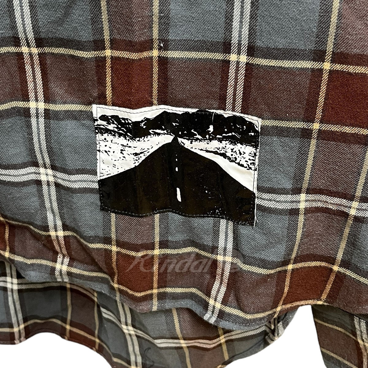 RAF SIMONS(ラフシモンズ) 20AW BIG FIT CHECK PUNK SHIRTS RAF SIMONS(ラフシモンズ) 20AW BIG FIT CHECK PUNK SHIRTS